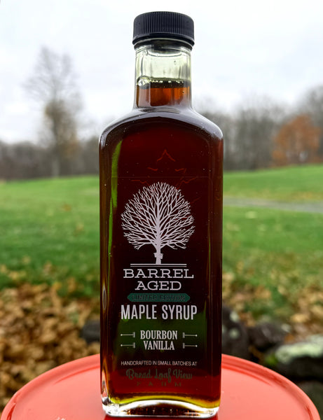 Bourbon/Vanilla barrel-aged syrup – Bread Loaf View Farm